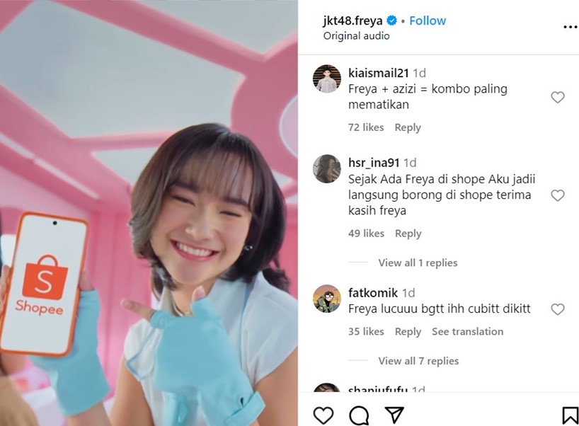4 Member Cantik JKT48 Jadi Bintang Iklan Shopee 11.11 Big Sale, Ini Profil Mereka